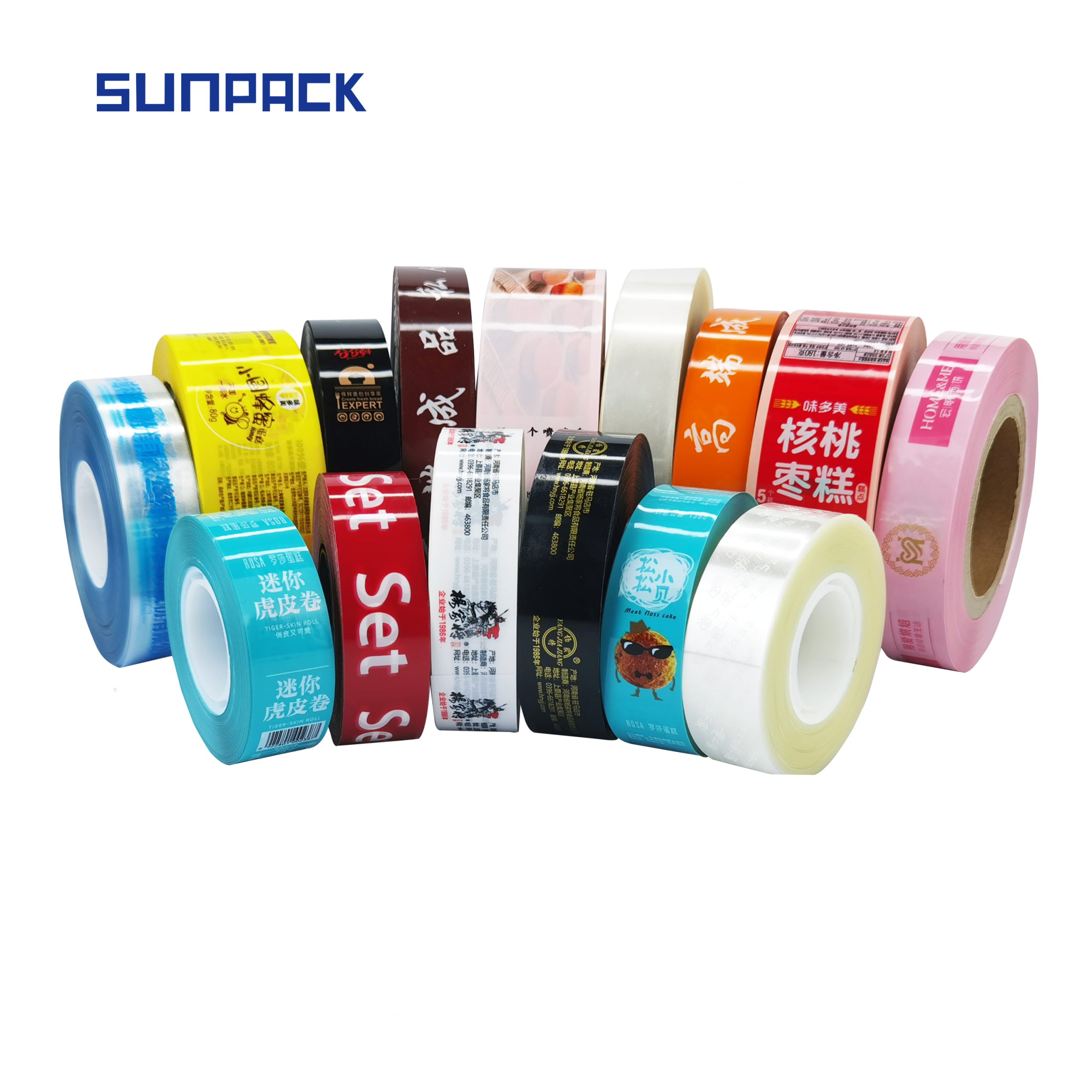 Sunpack Paper banding machinePrinted OPP Film