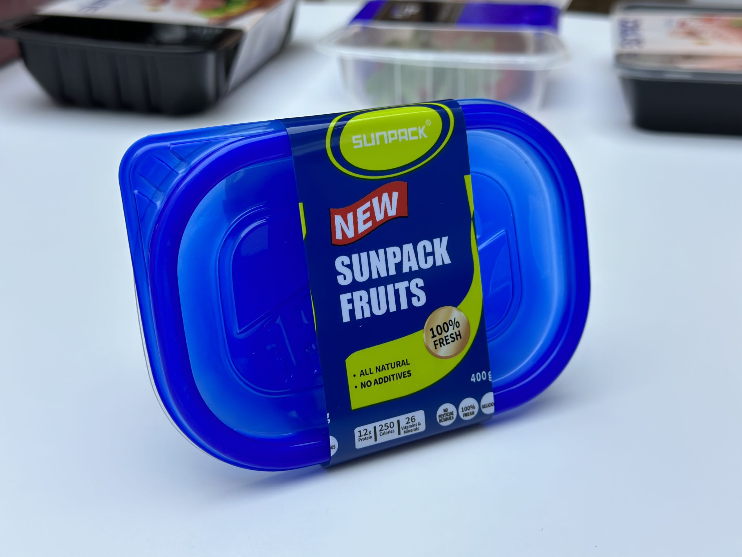 Sunpack Paper banding machinefood container banding 1