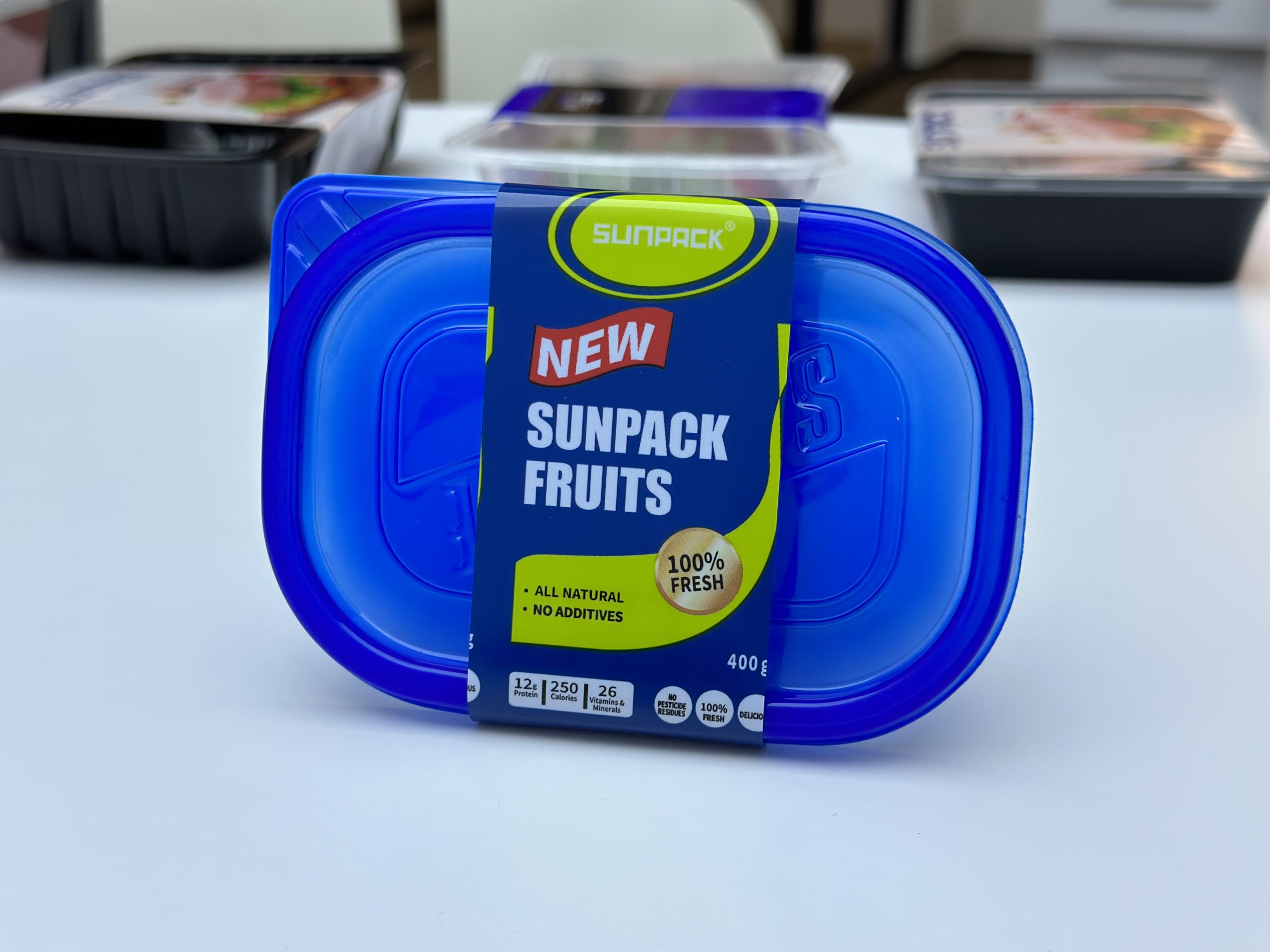 Sunpack Paper banding machinefood container banding 3