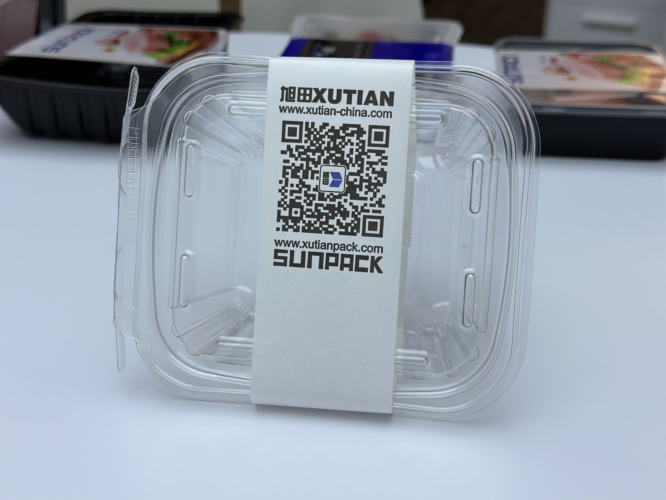 Sunpack Paper banding machinefruit tray banding