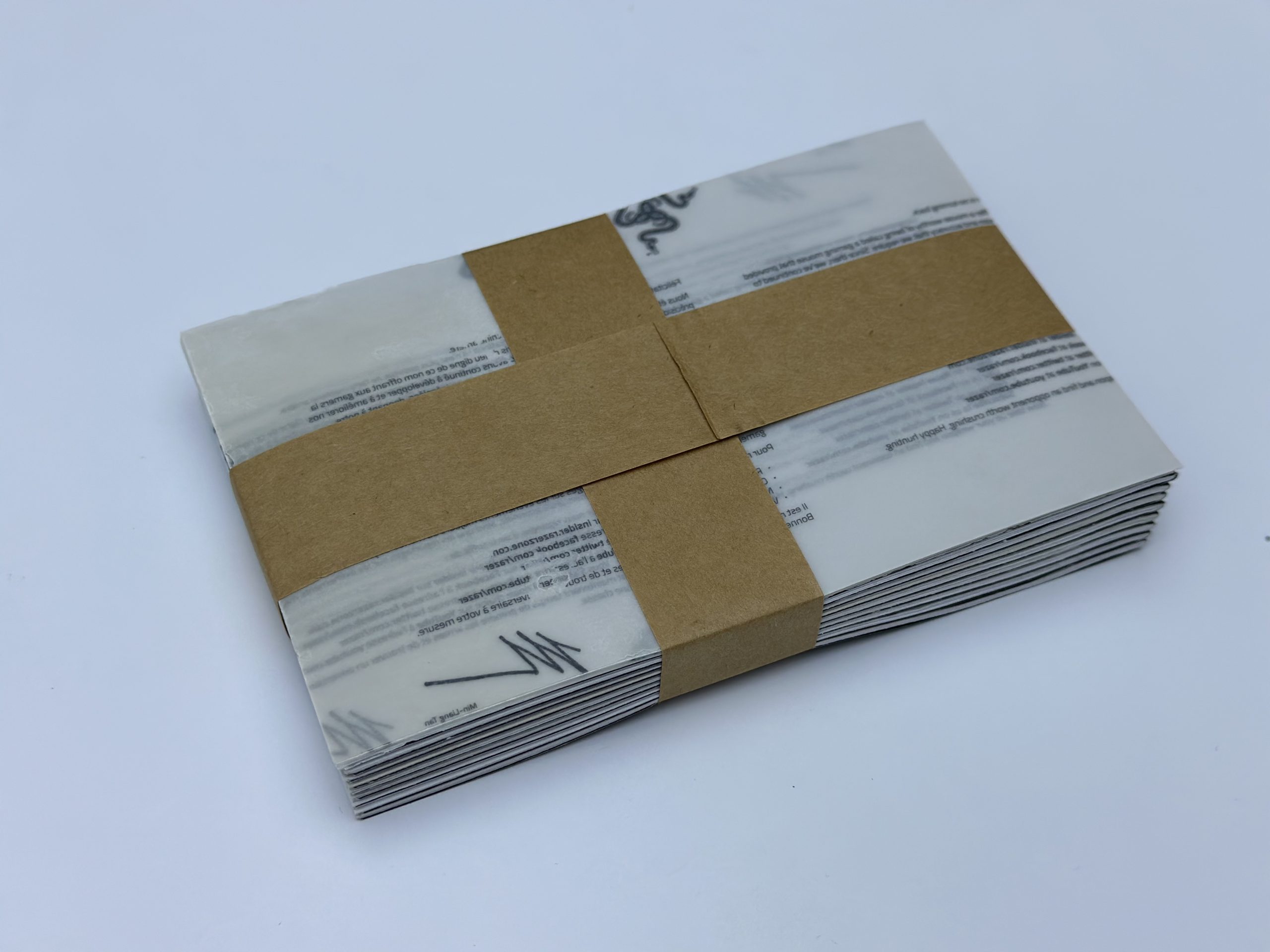 Sunpack Paper banding machinemanual cross banding