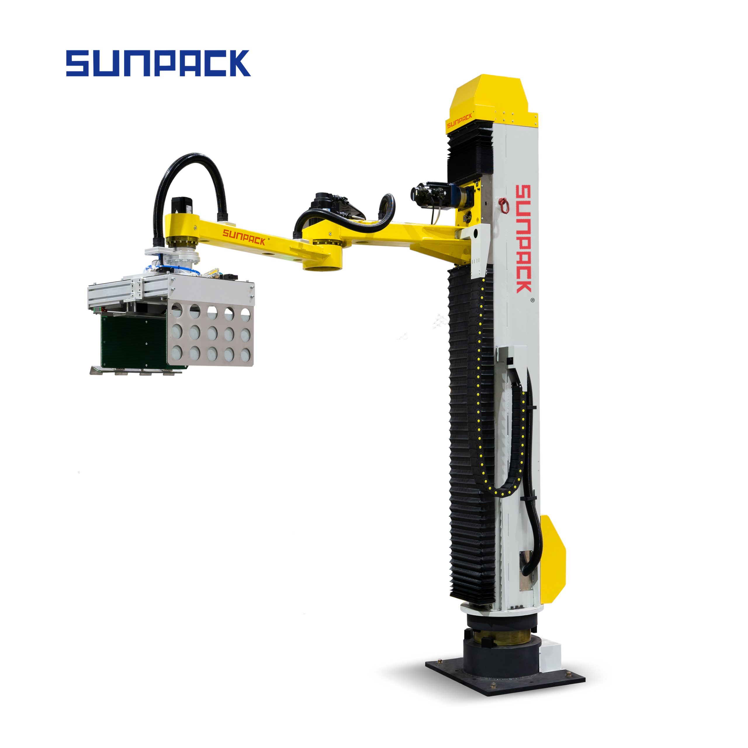 Sunpack Paper banding machineWEX-1800-100-150 COLUMN TYPE PALLETIZER