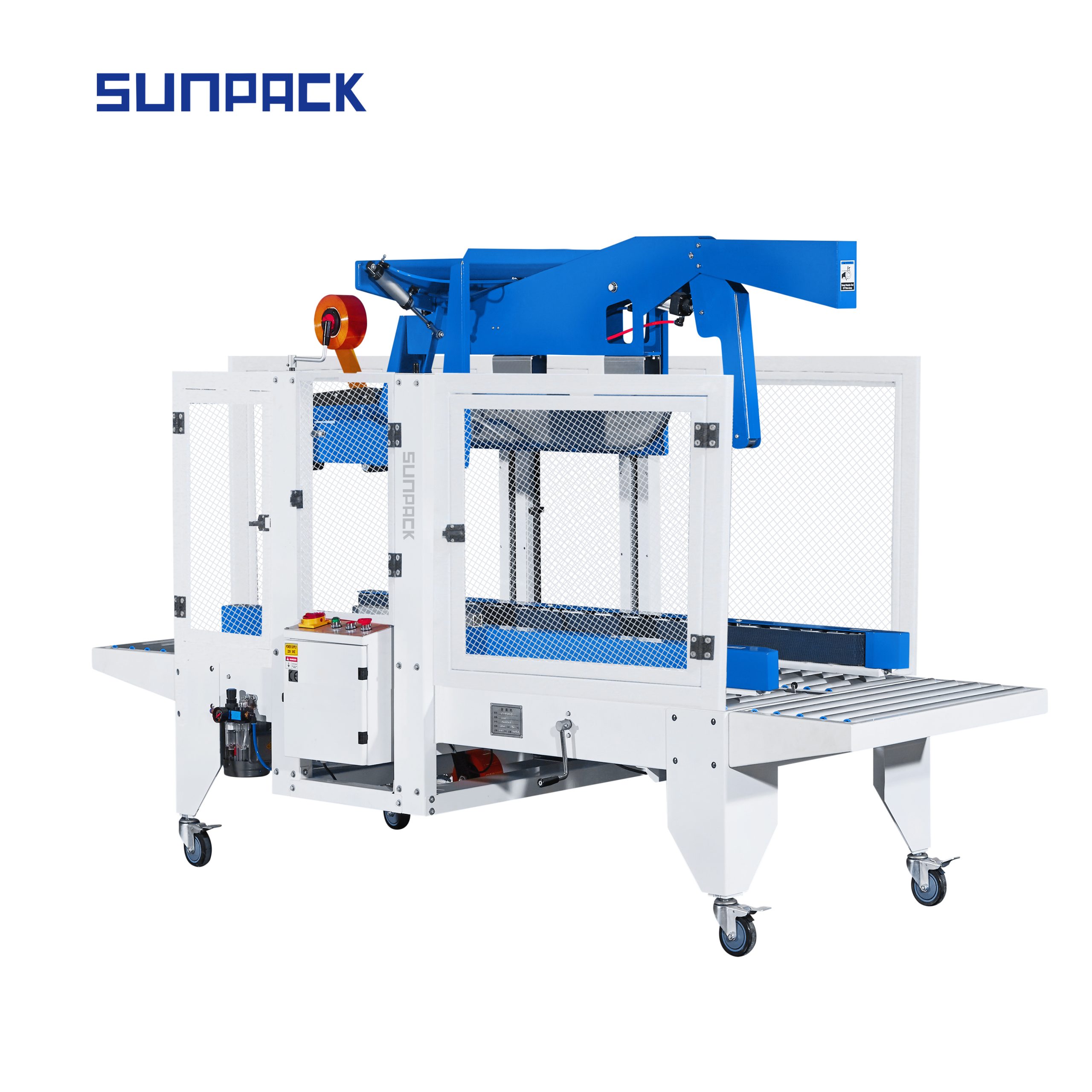 Sunpack Paper banding machineXT-558FD semi-automatic fold case sealer ...