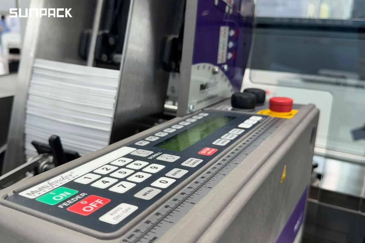 Sunpack Paper banding machine发卡-1